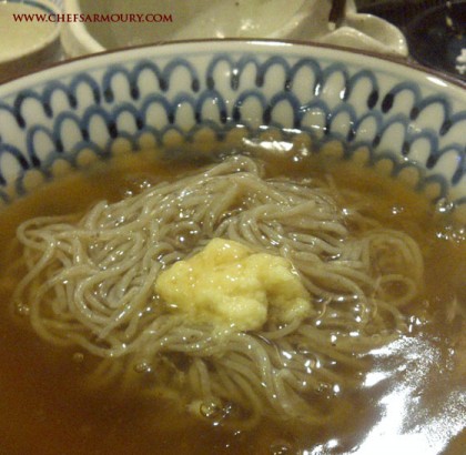 Genji Soba - Delicious Buckwheat Noodles - Osaka Japan
